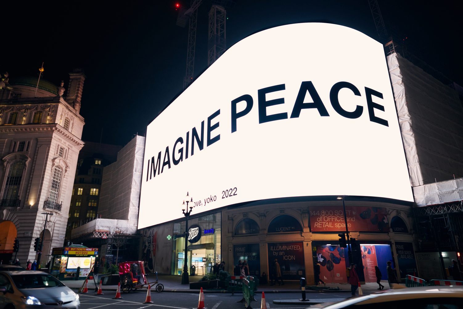 IMAGINE PEACE by Yoko Ono | Press | Serpentine